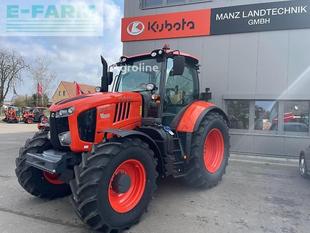 Kubota m7 153 traktor točkaš