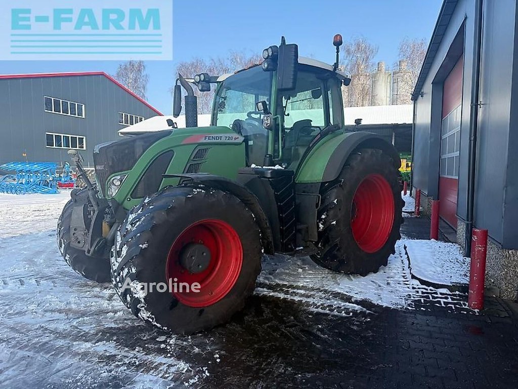 Fendt 720 s4 profi+ traktor točkaš