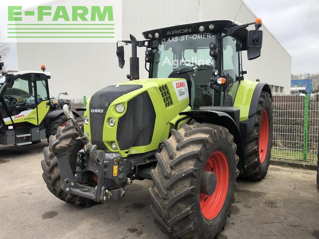 Claas Arion 650 traktor točkaš