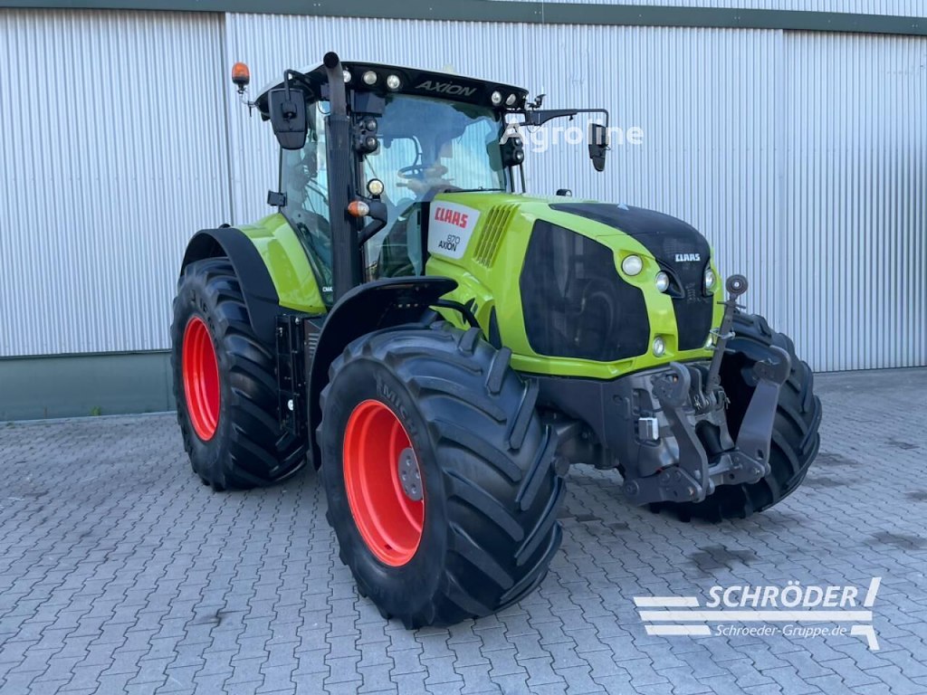 Claas AXION 870 CMATIC traktor točkaš