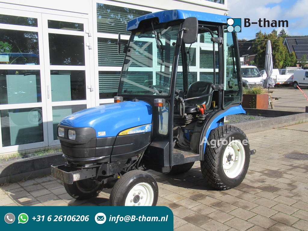 New Holland TC21D 4WD 4x4 Cabine Verwarming mototraktor