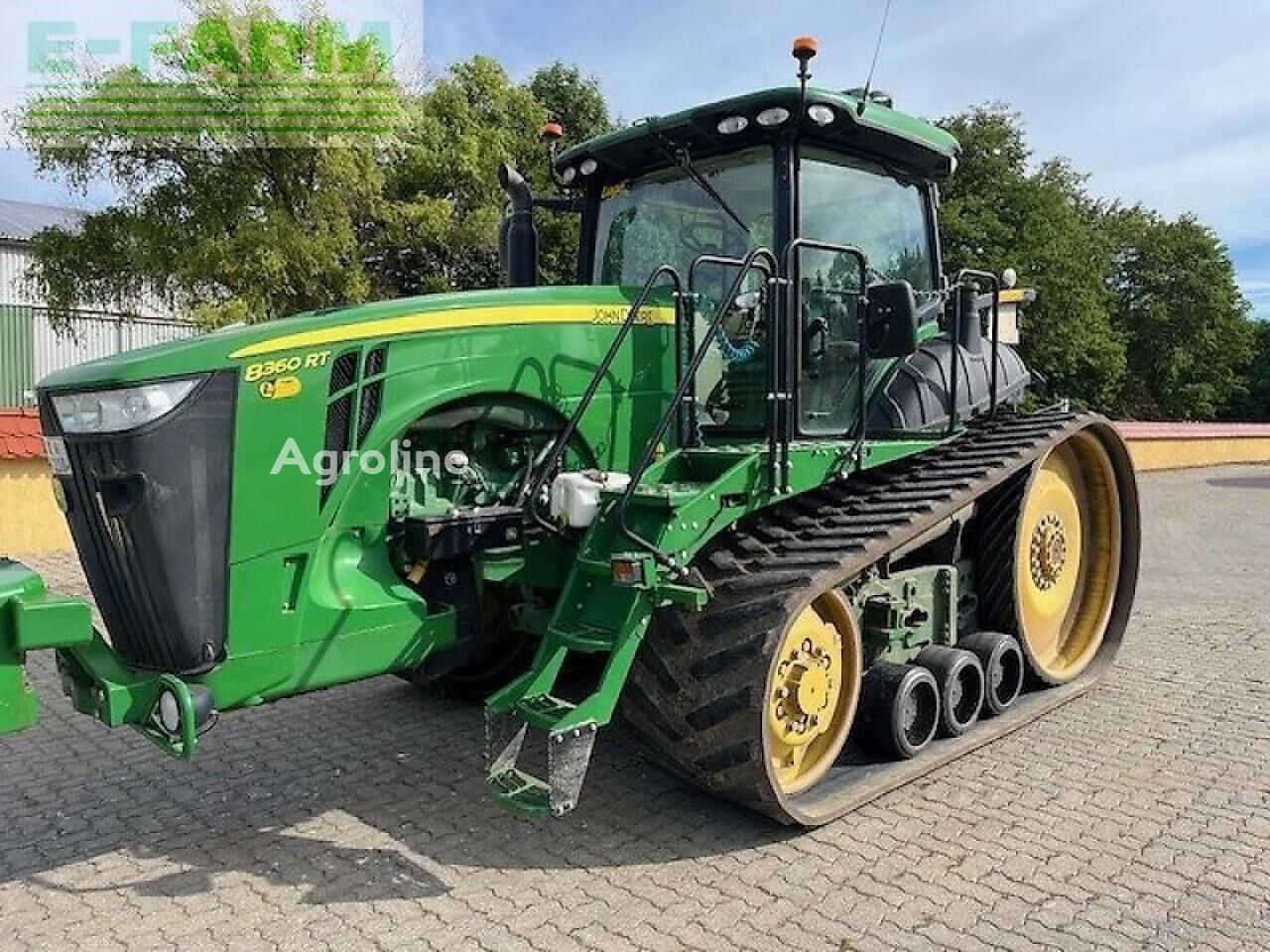 John Deere 8360rt traktor guseničar