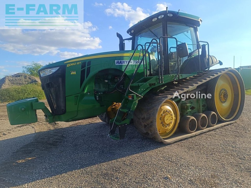 John Deere 8360RT traktor guseničar