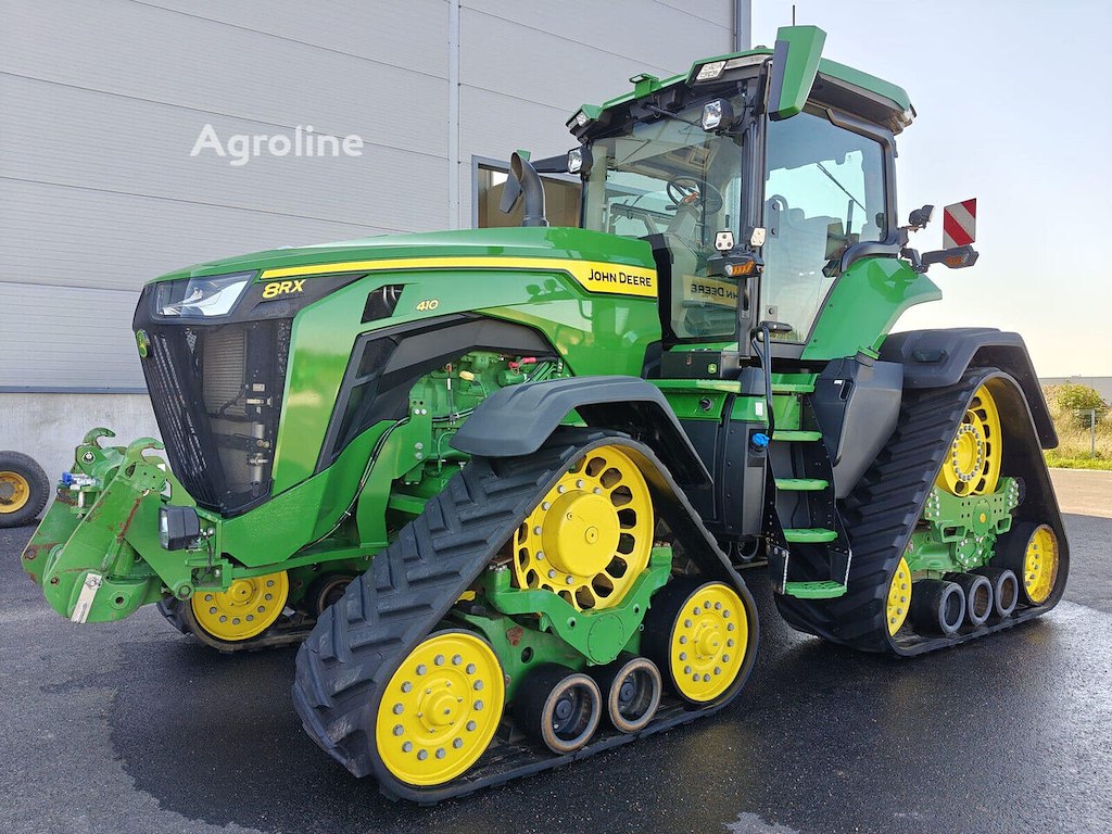 John Deere 8RX 410 e23 traktor guseničar