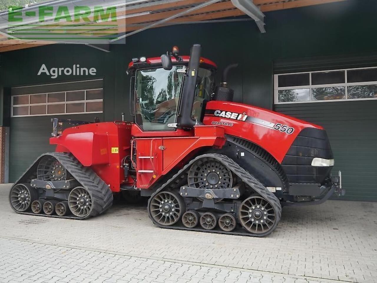Case IH quadtrac 550 afs traktor guseničar