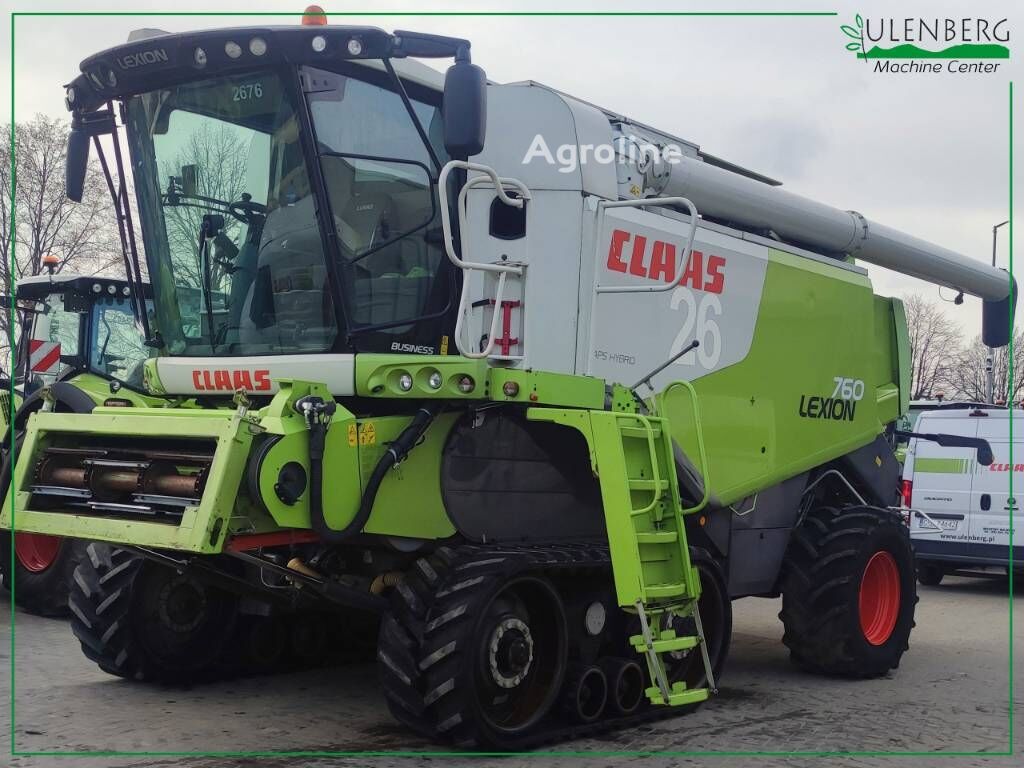 Claas Lexion 760 TerraTrac kombajn za žito