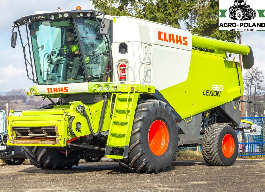 Claas LEXION 660 kombajn za žito