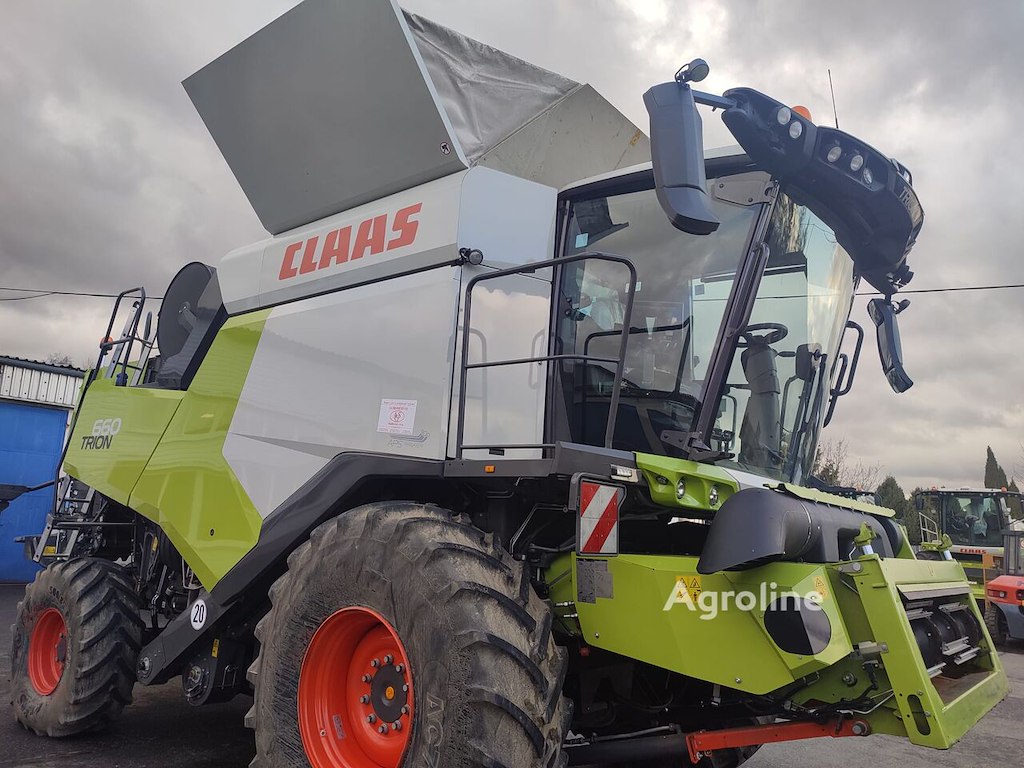Claas Trion 660 + V770 kombajn za žito