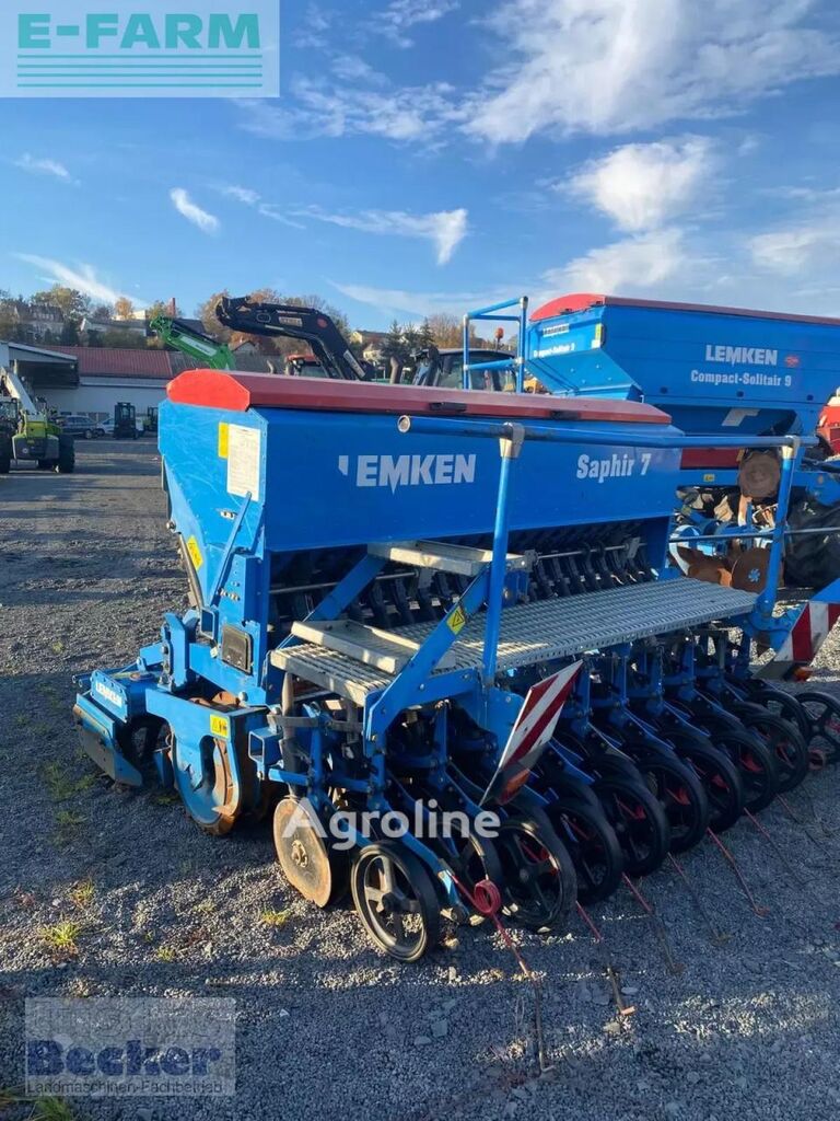 Lemken zirkon 7/250 + saphir 7/250 kombinovana sejalica