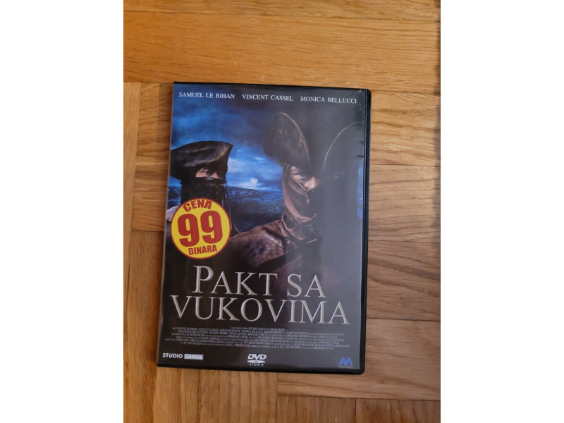 DVD film Pakt s vukovima