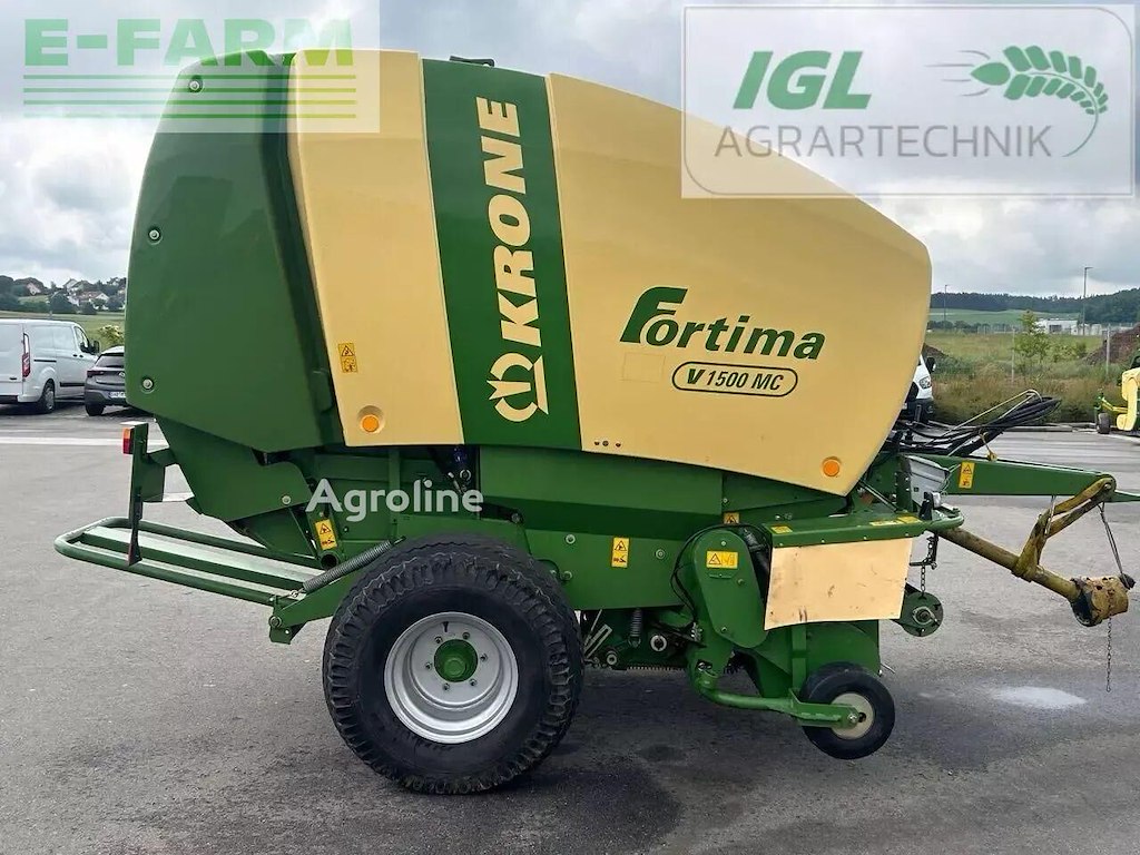 Krone fortima v 1500 mc balirka za četvrtaste bale