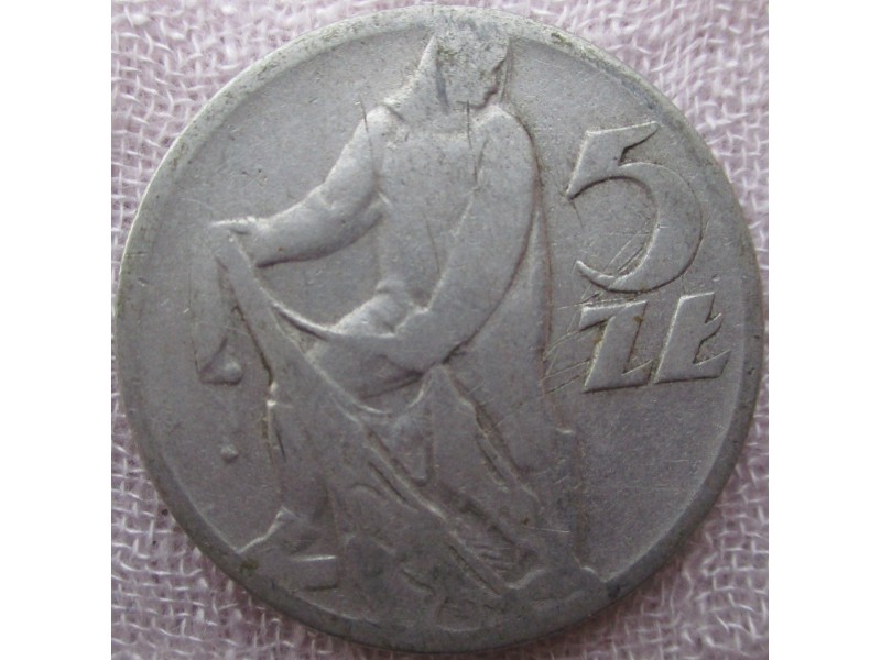 5 zlota 1959, Poljska