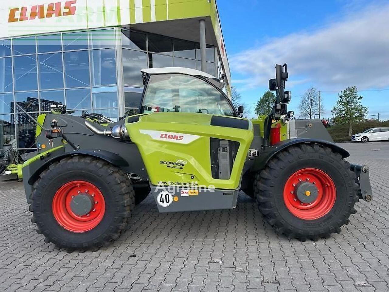 Claas scorpion 756 varipower plus poljoprivredni utovarivač