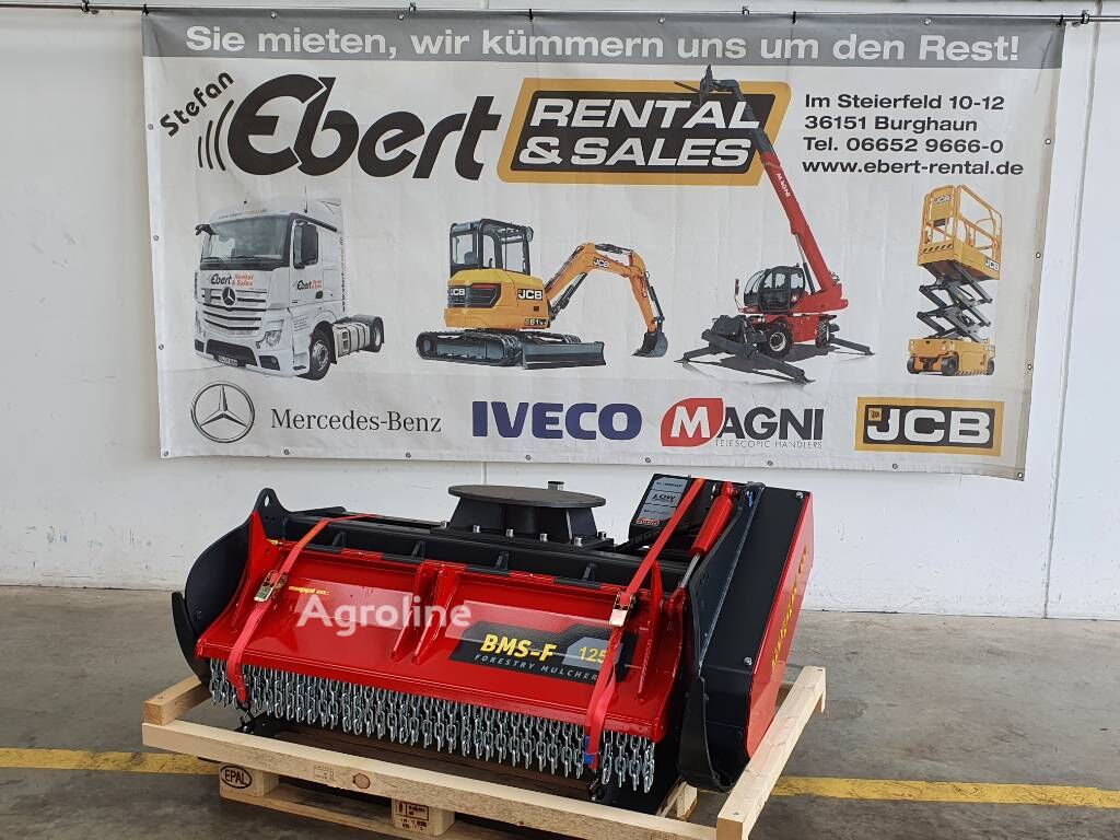 Novi Seppi M M. BMS-F 125 Forstmulcher / NEU / lagernd šumarski malčer