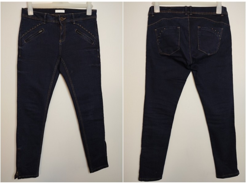 **PROMOD** tamne skinny farke - Vel. 38