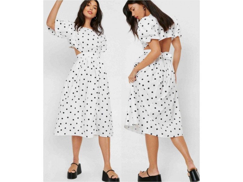 *NASTY GAL* haljina sa polka dot dezenom