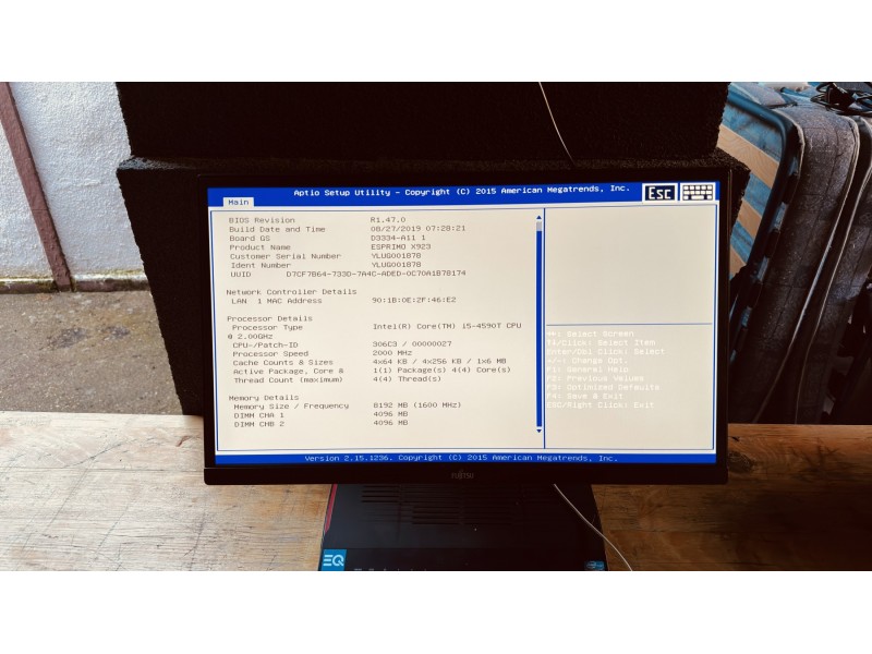 Fujitsu Esprimo X923 23" All in one br. 3 TOP