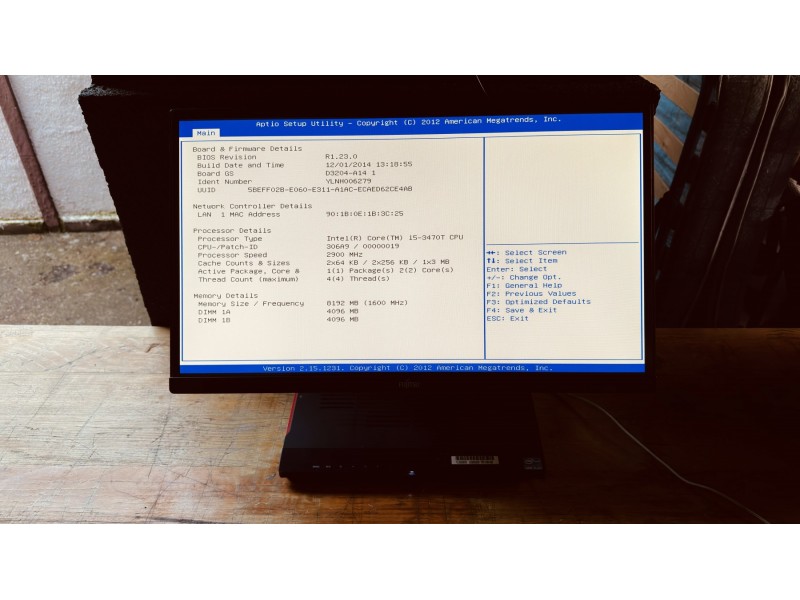 Fujitsu Esprimo X923 23" All in one br. 2 TOP