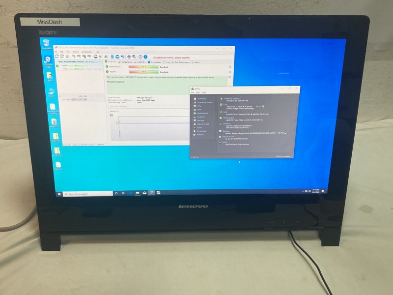 Lenovo ThinkCentre Edge 91z AIO i3 8GB 500GB
