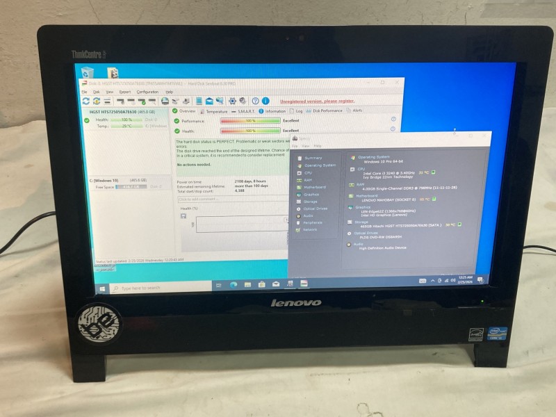 Lenovo Edge 62z All-in-One i3 4GB 500GB
