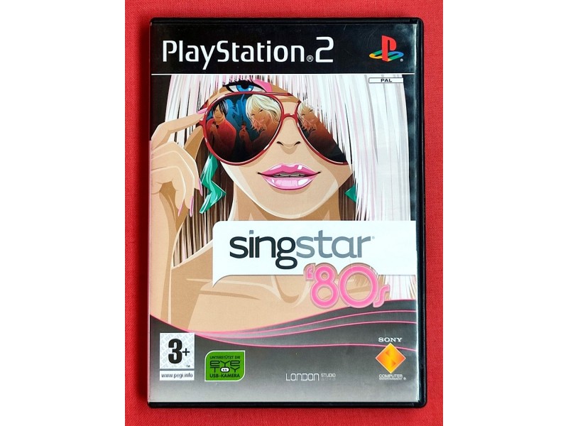 SingStar 80 - PS2 Originalna Igra