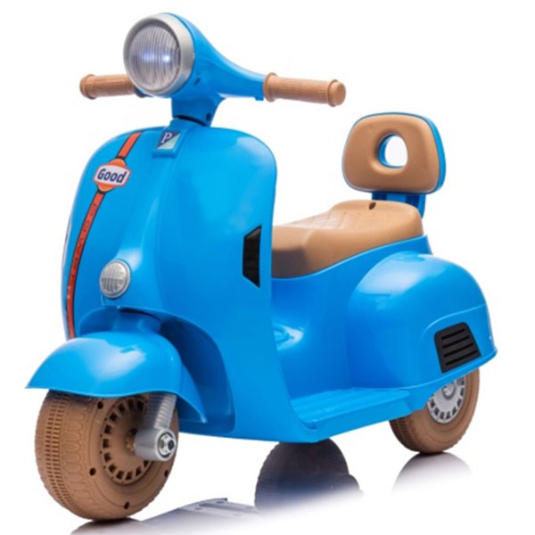 Motor Vespa na akumulator mini skuter 6v MB276 plava boja 601719P