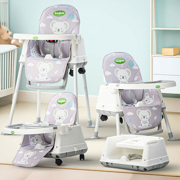 Stolica za hranjenje Koala Baby Line siva Y22