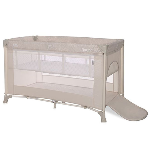 Lorelli Prenosivi Krevetac Torino 2 Nivoa Fog Striped Elements 10080462212