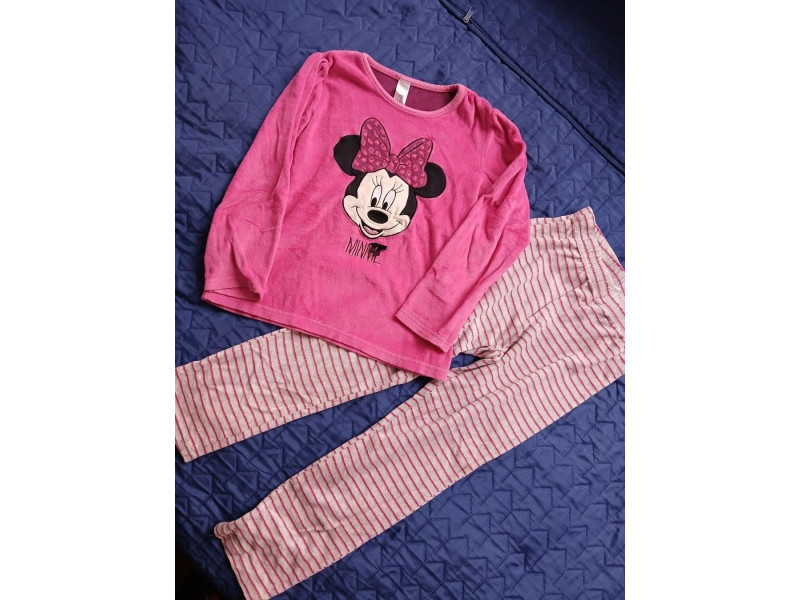 Disney Minnie Mouse dvodelna zimska pidzama, 122