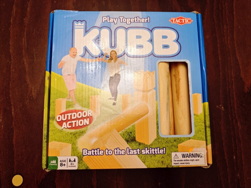 KUBB set za igru made in Finland