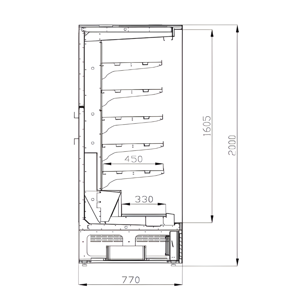 Admiral Vertikalna Rashladna Vitrina