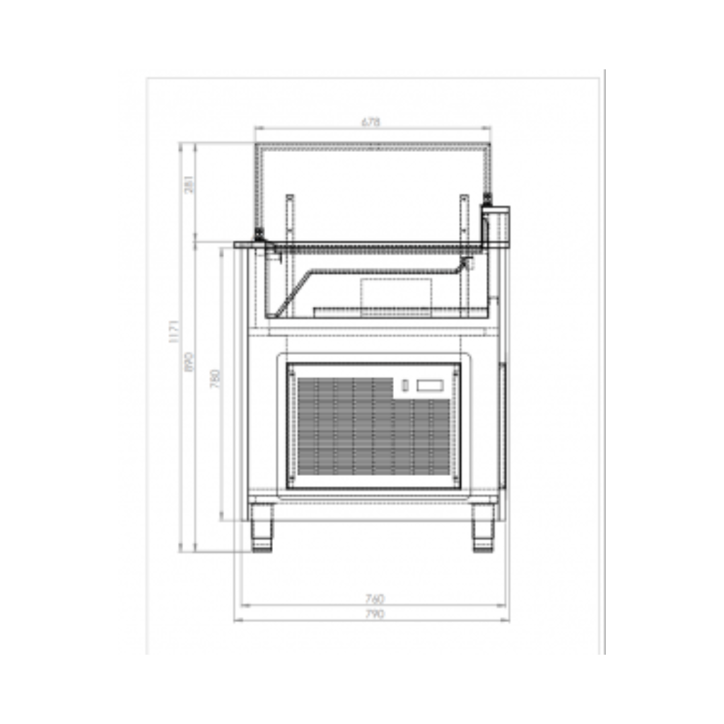 Minjon Horizontalna Rashladna Vitrina