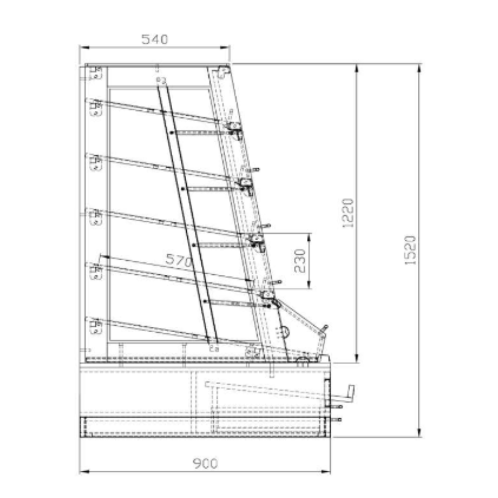 Bakeoff Z Neutralna/Topla Pekarska Vitrina