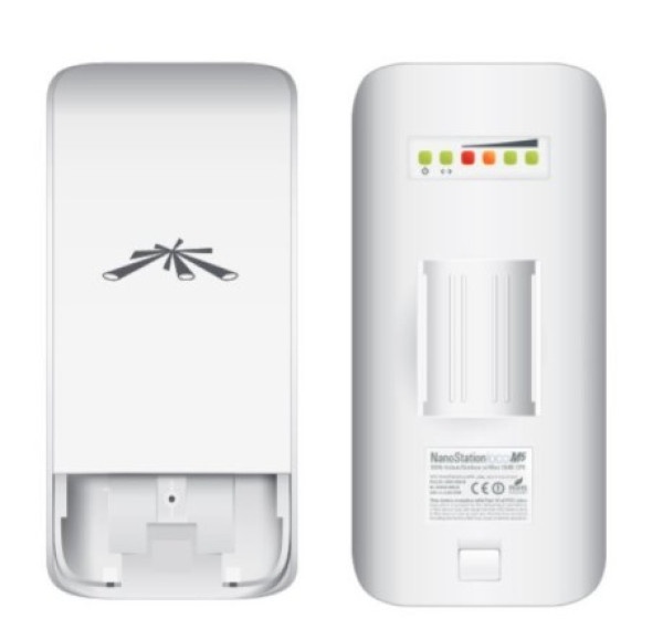 Ubiquiti NanoStation Loco M2, outdoor 2.4GHz MIMO, 2x 8dBi, AirMax