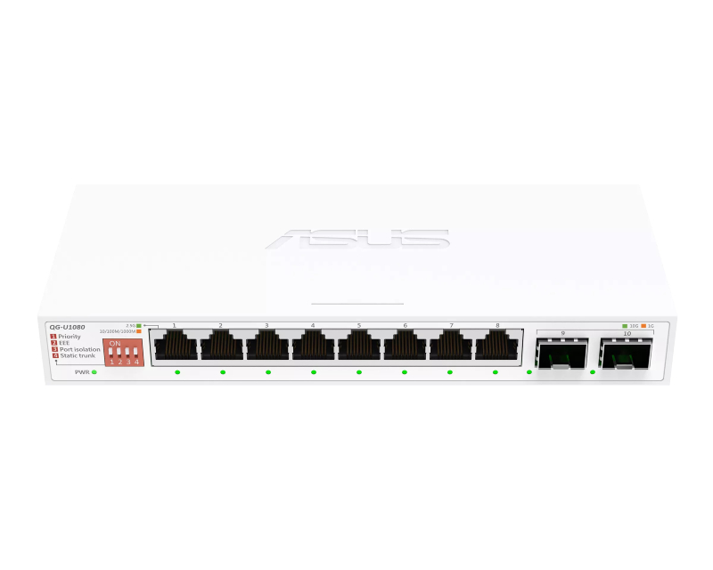 QG-U1080 8-port + 2-port 10G switch beli