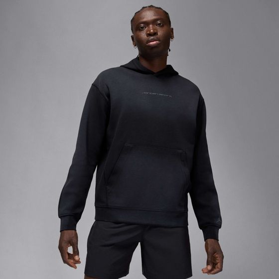SPORT HOOP FLEECE DRI-FIT PULLOVER HOODIE 'BLACK'