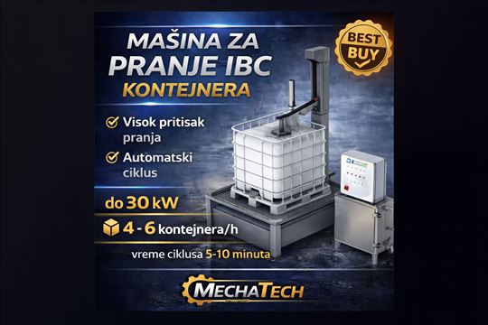 Masina za pranje IBC kontejnera