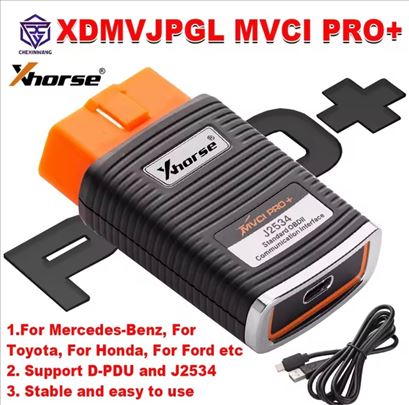 Novo - Xhorse XDMVJPGL MVCI Pro + J2534 OBD2 Nova
