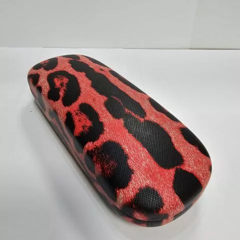 FUTROLA ZA NAOČARE - PRINT CRVENI LEOPARD