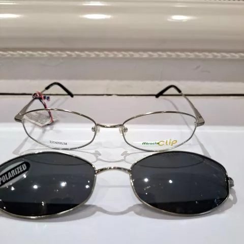 TITANIUM ženske naočare za vid sa klipsom - model 1