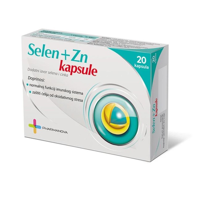 SELEN + ZN 20 KAPSULA