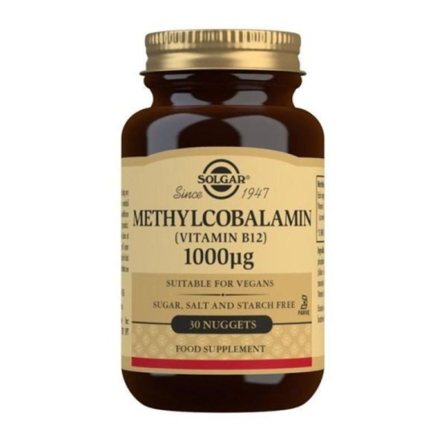 SOLGAR METHYLCOBALAMIN 30 TABLETA