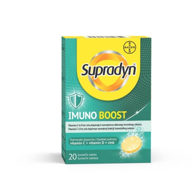 SUPRADYN IMUNO BOOST 20 ŠUMEĆIH TABLETA