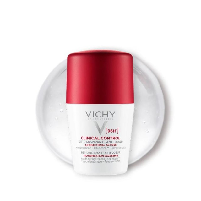 Vichy Clinical Control 96H roll-on
