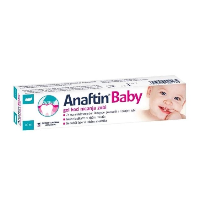 Anaftin Baby Teething Gel kod nicanja prvih zuba 10ML