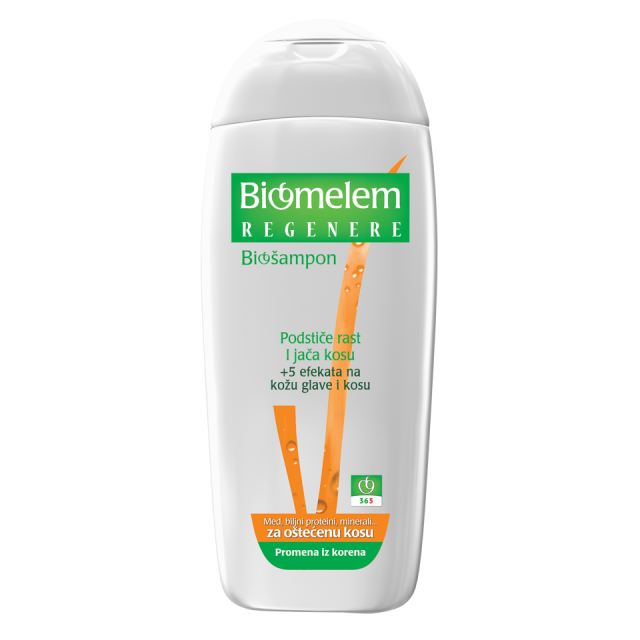 Biomelem Šampon za oštećenu kosu 222 ml