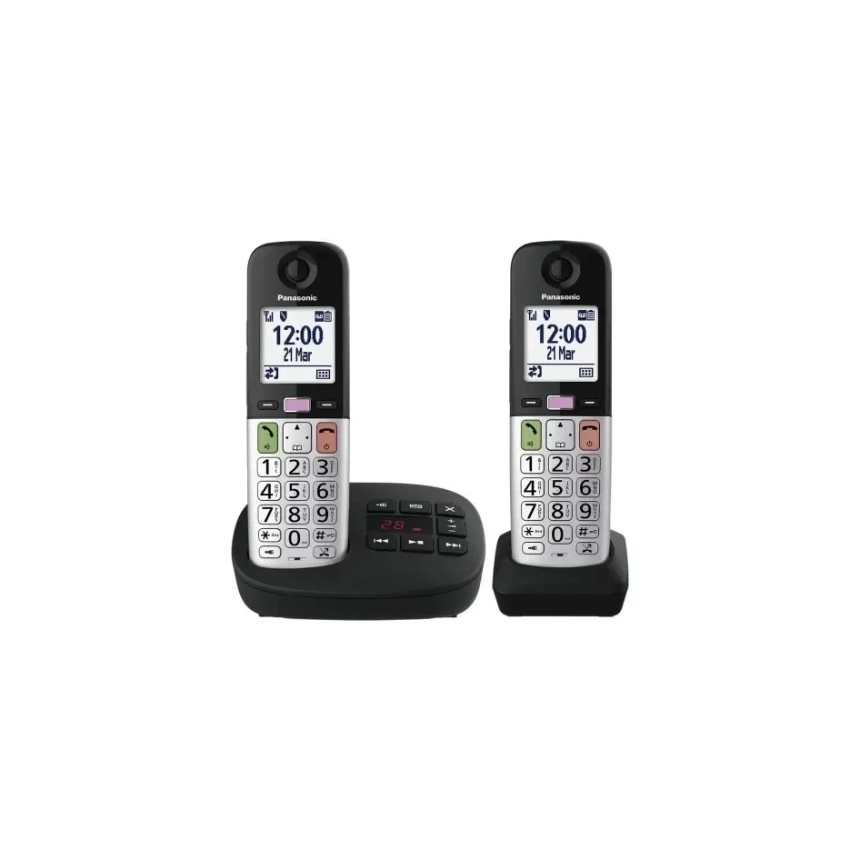 Bežični telefon Panasonic KX-TGU432EXB duo sa sekretaricom