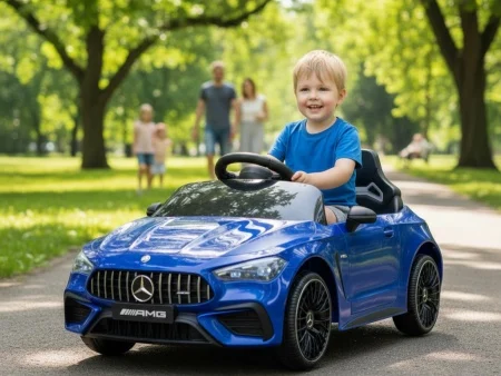 Mercedes – Benz AMG CLE 53 Plavi Dečiji Auto Licencirani