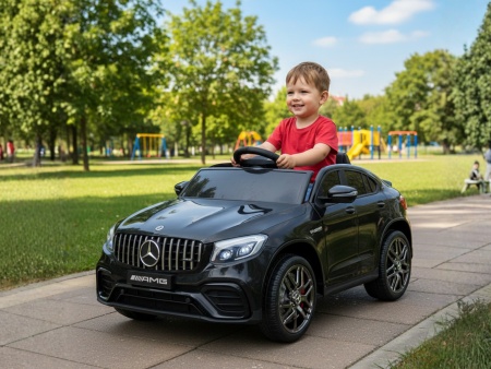 Mercedes – Benz AMG GLC 63S coupé Crni Dečiji Licencirani Džip