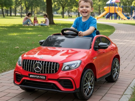 Mercedes – Benz AMG GLC 63S coupé Crveni Dečiji Licencirani Džip